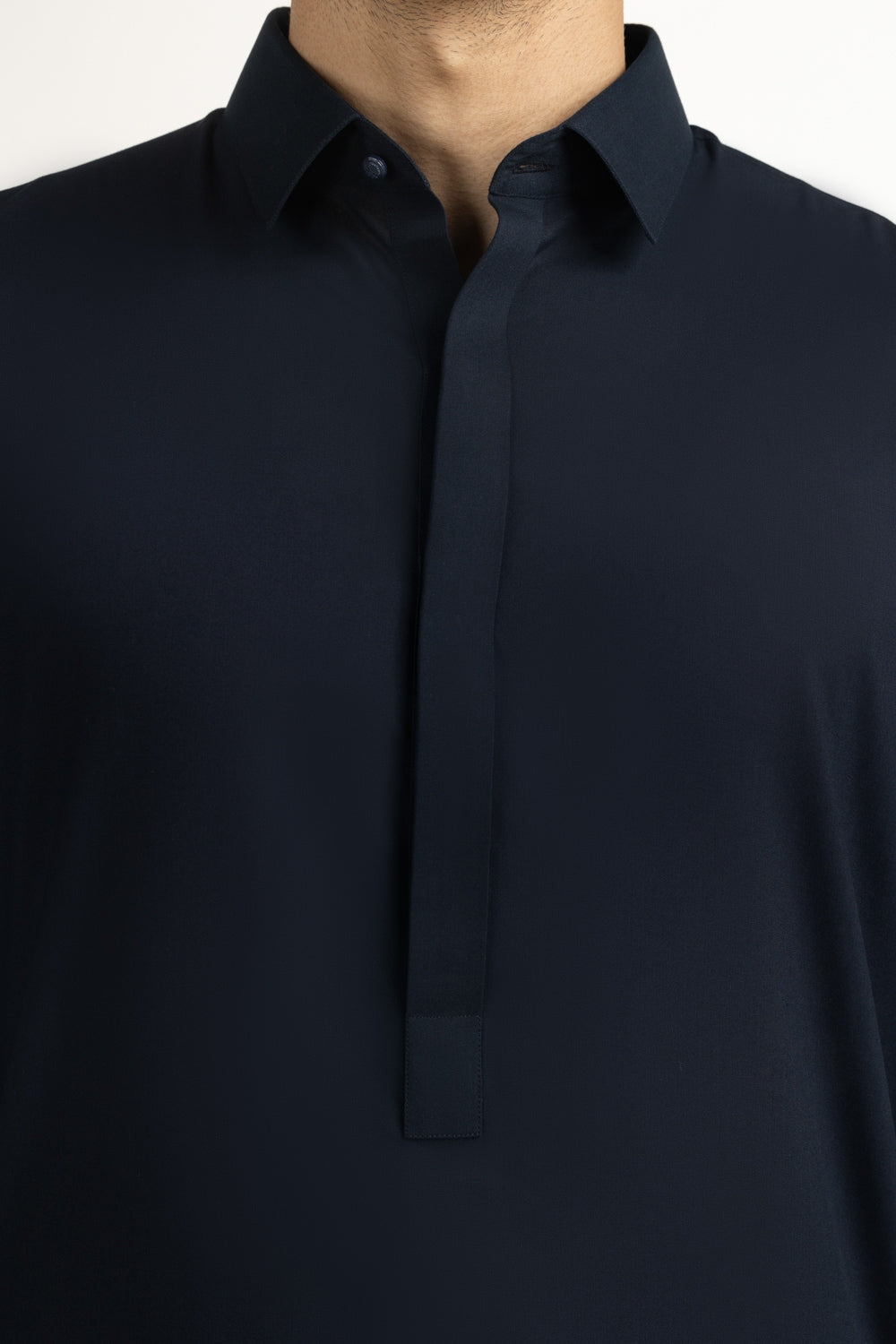 Navy Blue Regular Fit Basic Suit for Men | Gul Ahmed - uae.gulahmedshop.com